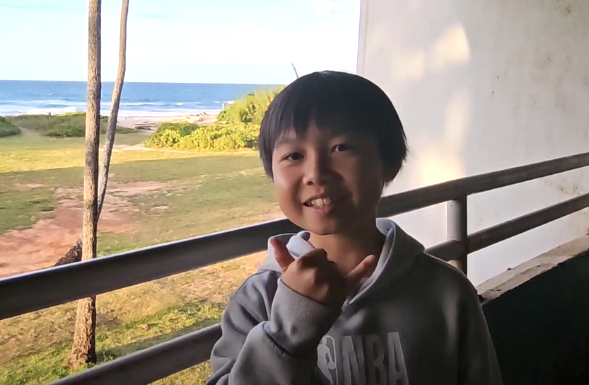 【アメリカ(ハワイ)】BKP2024 こども大使 Matthewさん - APCC for education